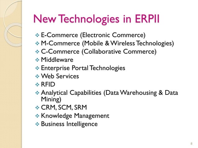 Evolution & structure of erp | PPTX