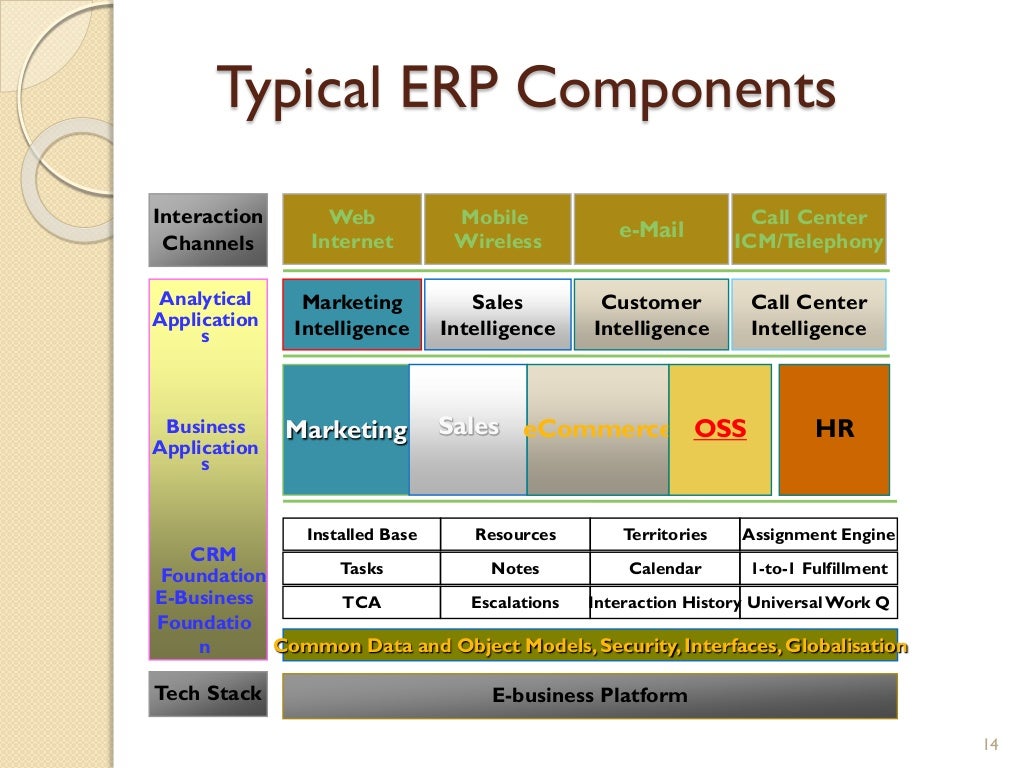 Evolution & structure of erp