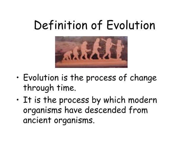 Evolution theories | PPT | Geology | Science