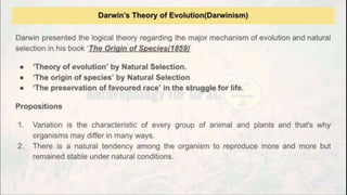 Evolution Theories history 3333344444555 | PPT