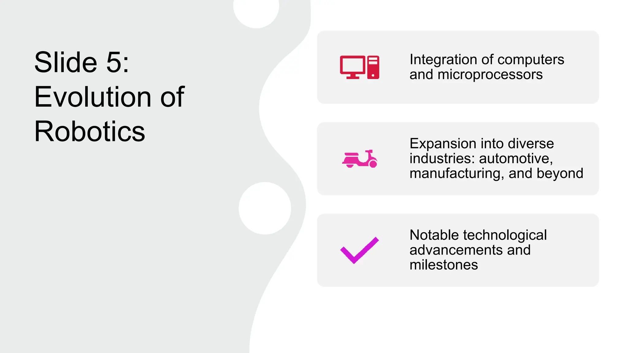 Evolution to Robots, definition ,importance | PPT