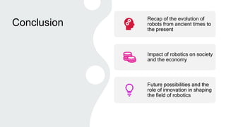 Evolution to Robots, definition ,importance | PPT