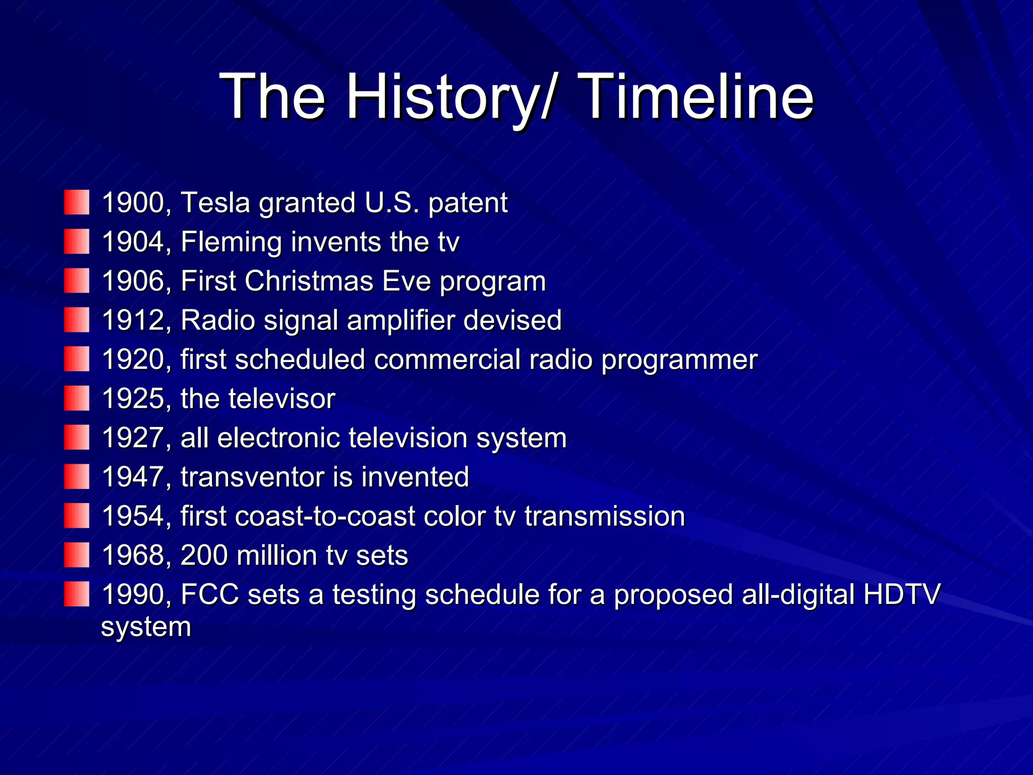 Evolution of The Tv | PPT
