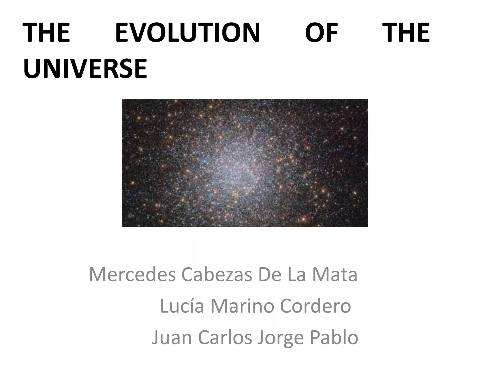 Evolution universe | PPT