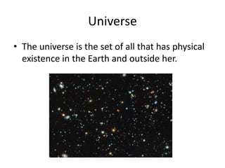 Evolution Of The Universe