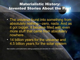 Evolution vs Creation | PDF