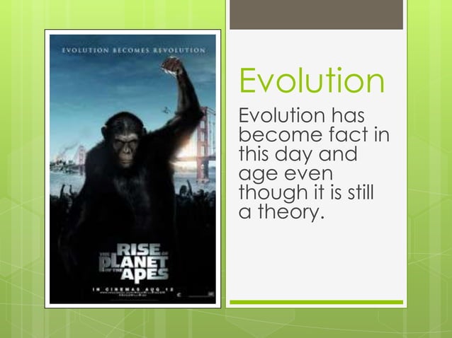 Evolution vs creation presentation | PPT
