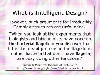 Teach the Controversy? What Controversy? | PPT