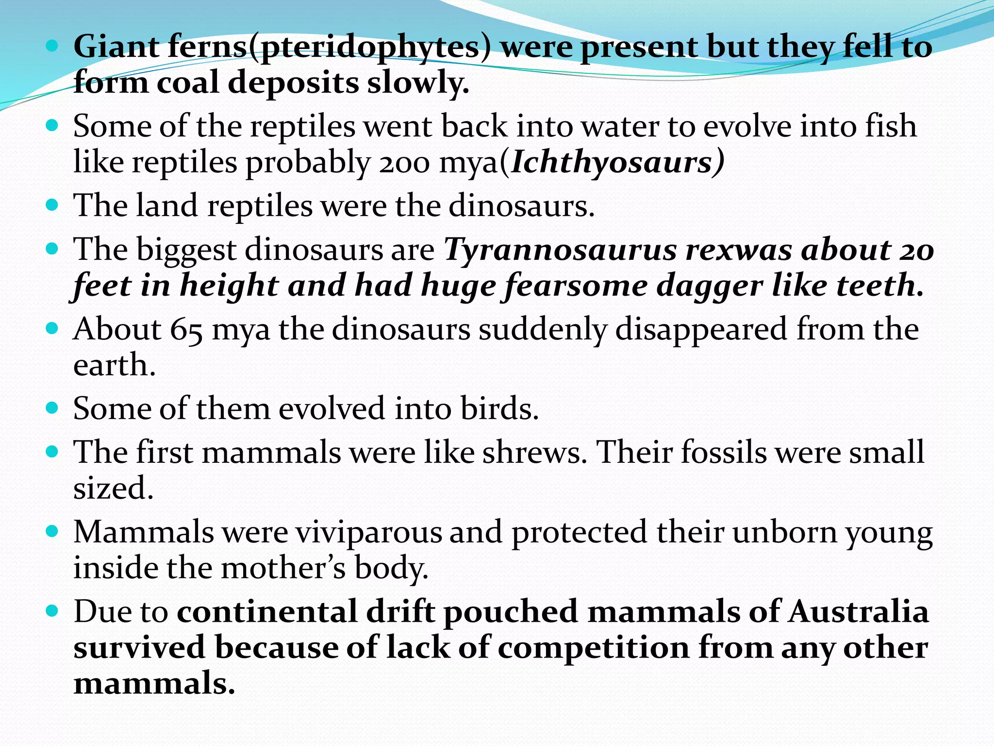 Evolution xii | PPTX