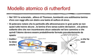 Evoluzione dei modelli atomici | PPT