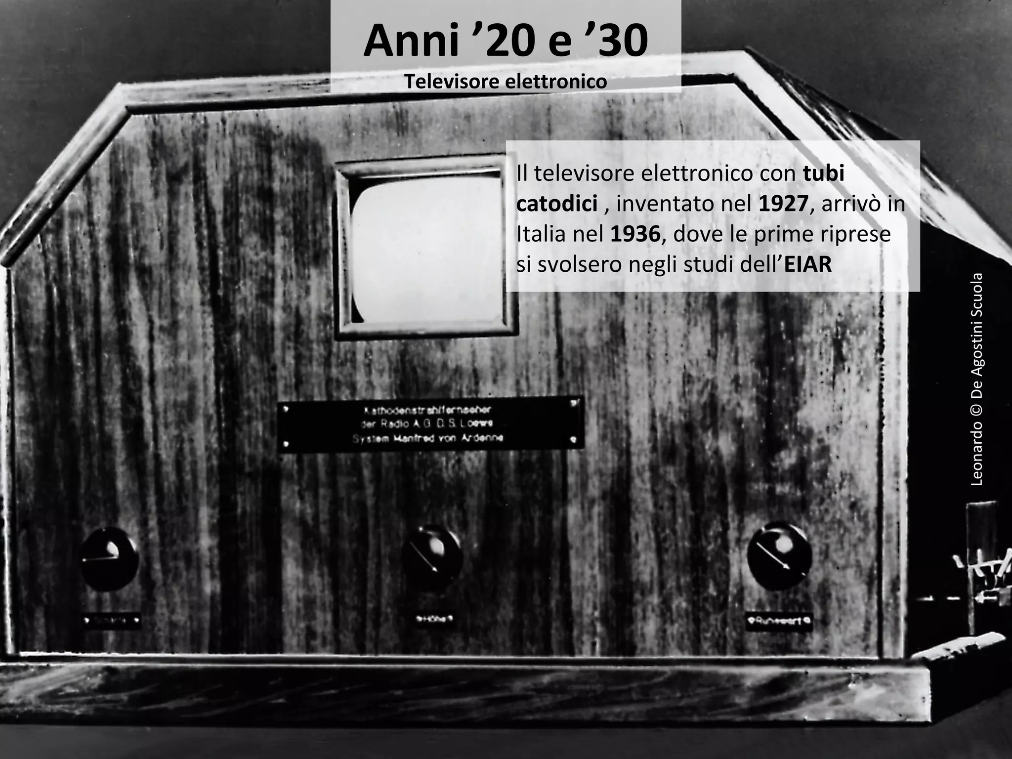 Evoluzione della televisione | PPT