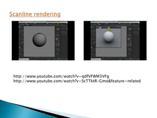 Evoluzione rendering | PPTX