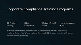 Evolve-e-Learning-Solutions-Corporate-Compliance-and-AI-Innovation.pptx