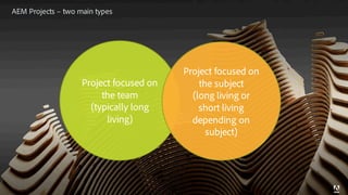 AEM Projects – to the horizon and beyond | PPT