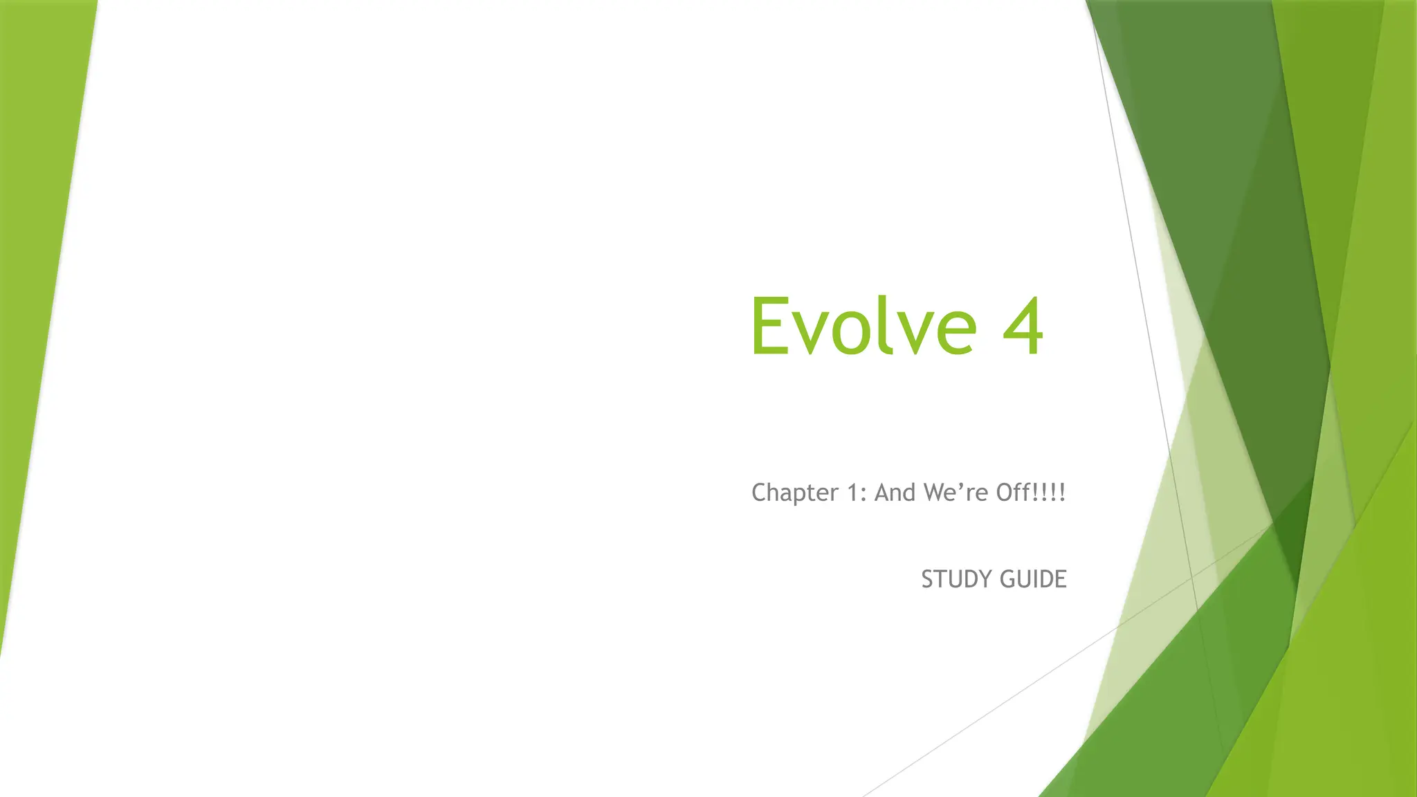 Evolve 4- Ch 1 PPT.pptx ESL Textbook INT | PPT