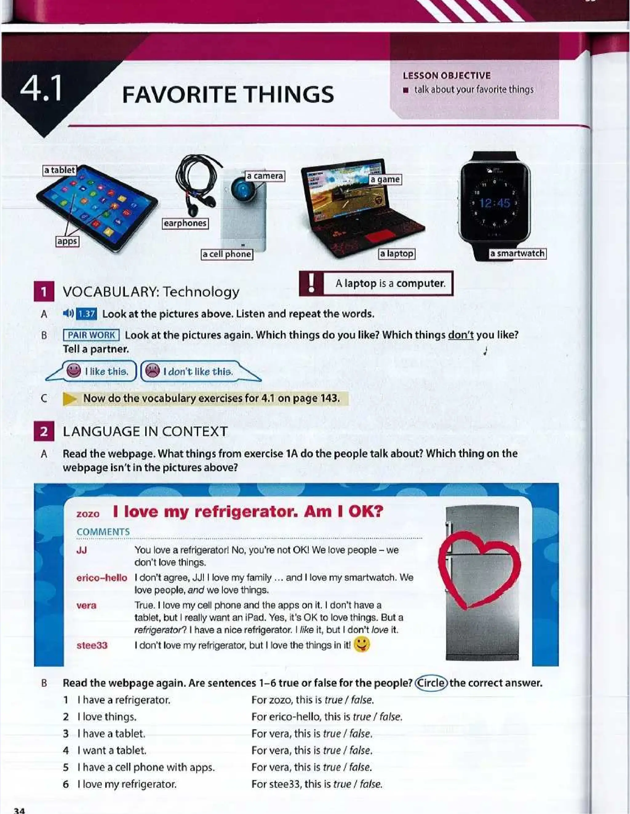 Evolve Level 1 Student's Book konnnnnnnnn | PDF