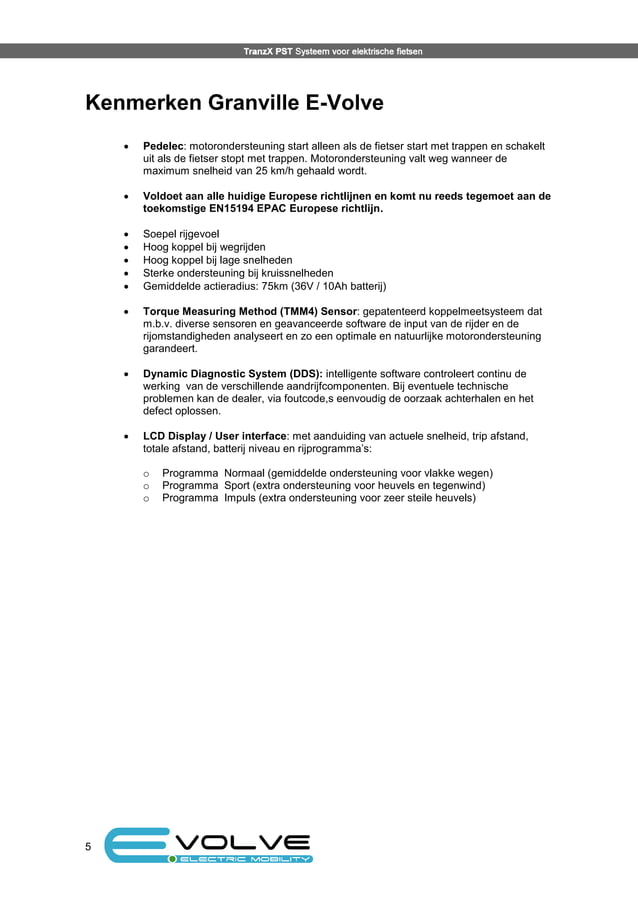 E volve tranz_x_instructionmanual_nl | PDF | Computer Peripherals | Computing