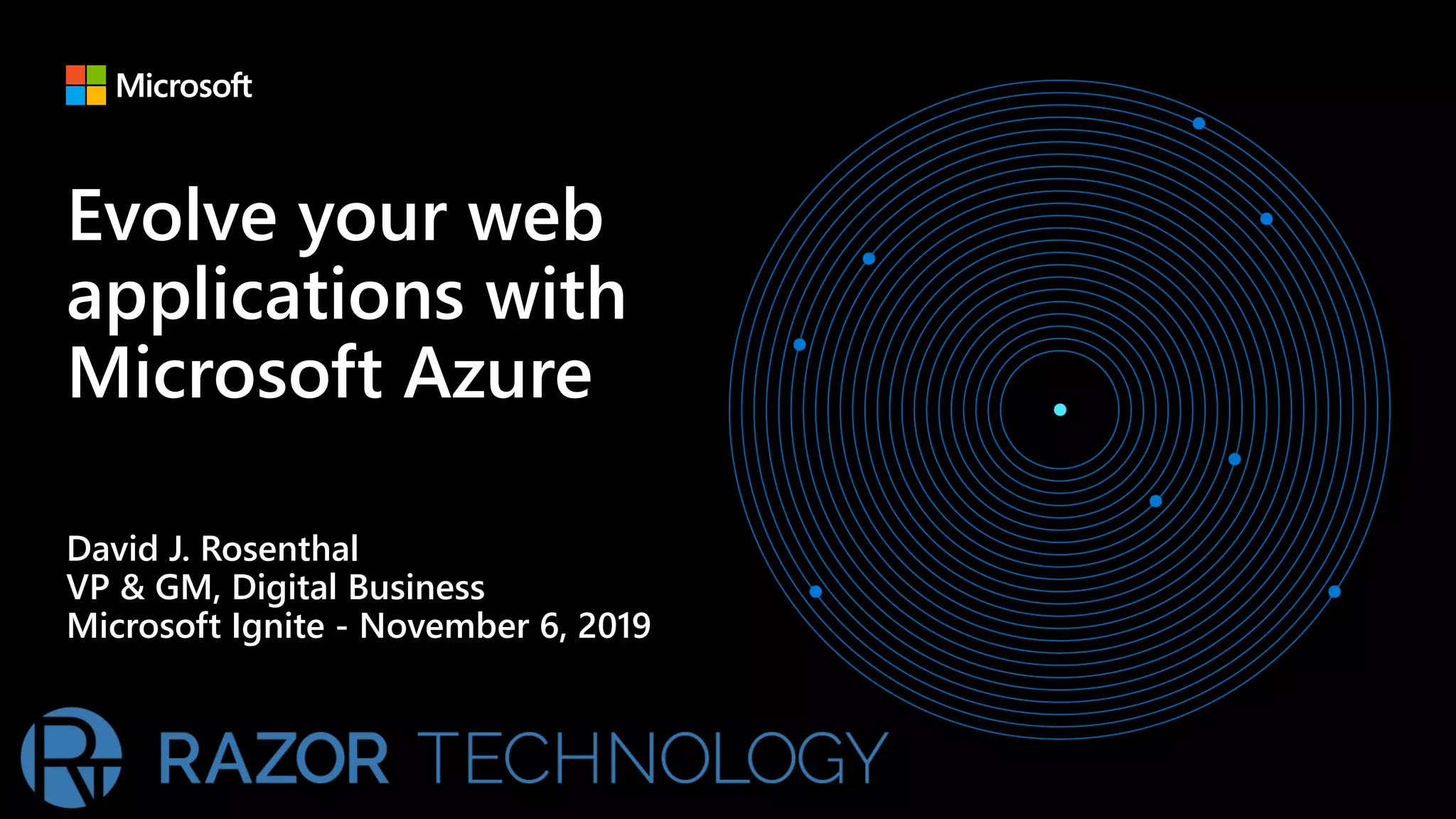 Evolve Your Web Applications with Microsoft Azure | PPT