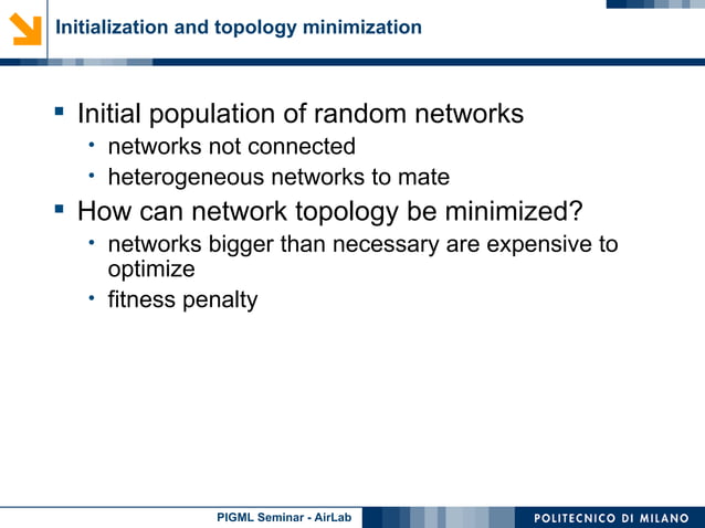 Evolving Neural Networks Through Augmenting Topologies | PPT | Computer Networking | Computing