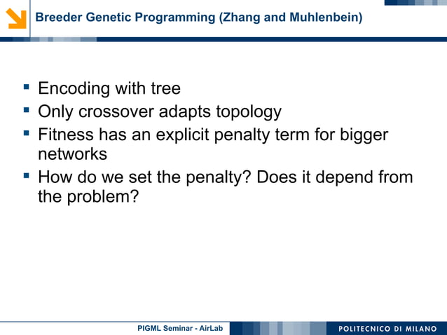 Evolving Neural Networks Through Augmenting Topologies | PPT | Computer Networking | Computing