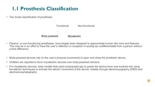 3D Printing strategies in Upper limb Prosthesis | PPTX