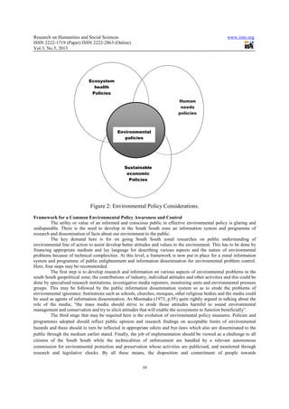 Evolving a common environmental policy framework in the south south ...