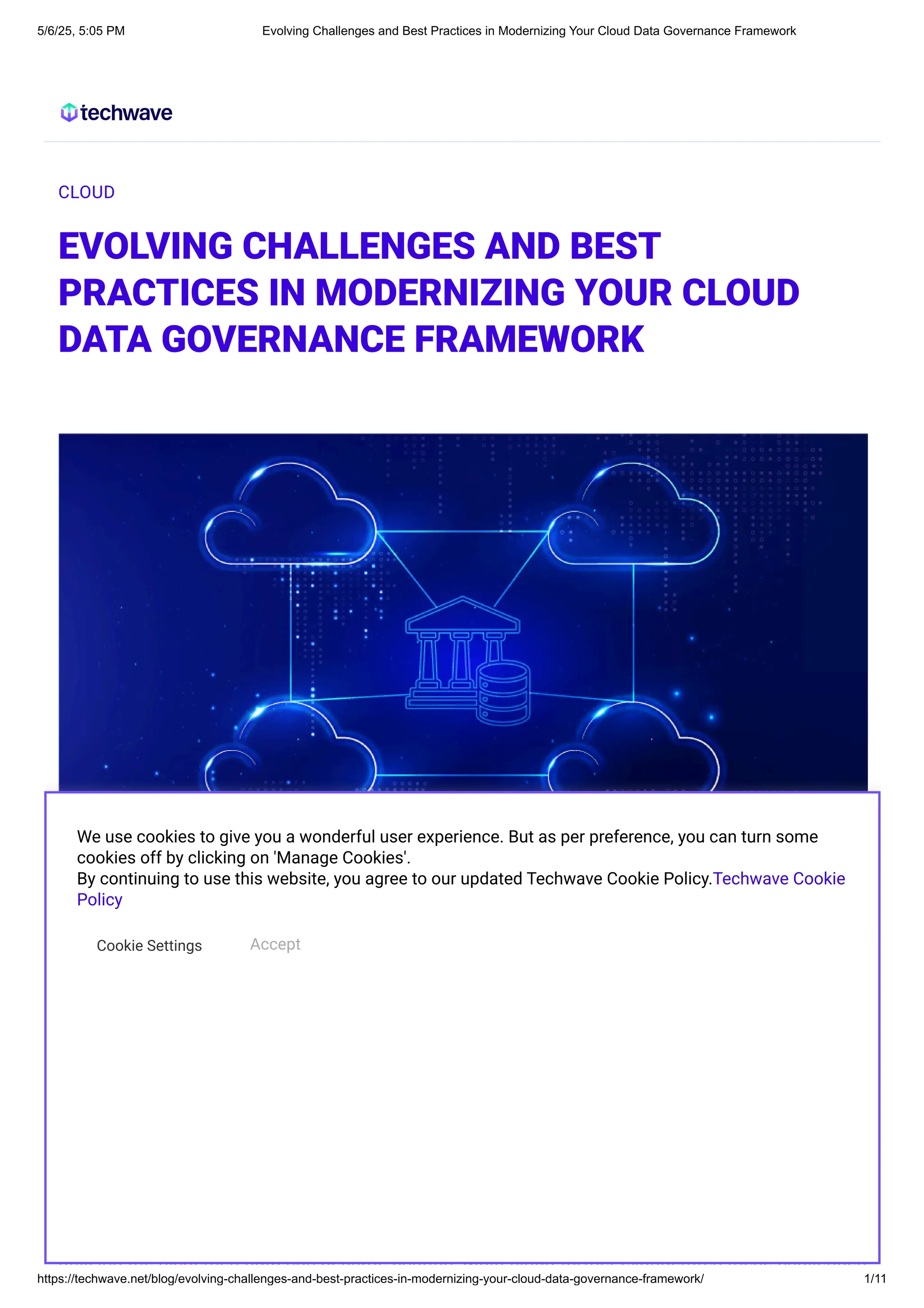 Evolving Challenges and Best Practices in Modernizing Your Cloud Data ...
