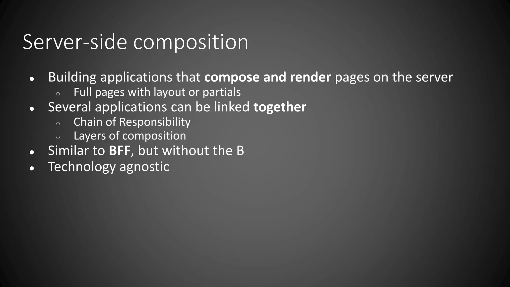 Evolving Compositional User Interfaces Ppt