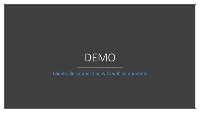 Evolving compositional user interfaces | PPT