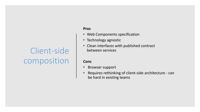 Evolving compositional user interfaces | PPT