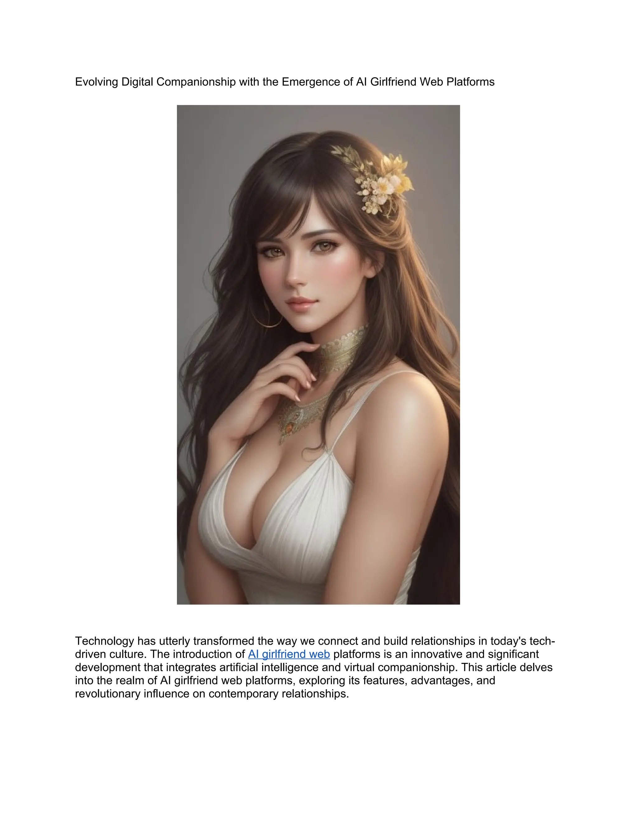 Evolving Digital Companionship with the Emergence of AI Girlfriend Web Platforms.docx