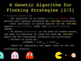 Evolving Evil: Optimizing Flocking Strategies through Genetic ...
