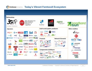 4 Years Later: The Evolving Femto Ecosystem & Value Proposition | PDF