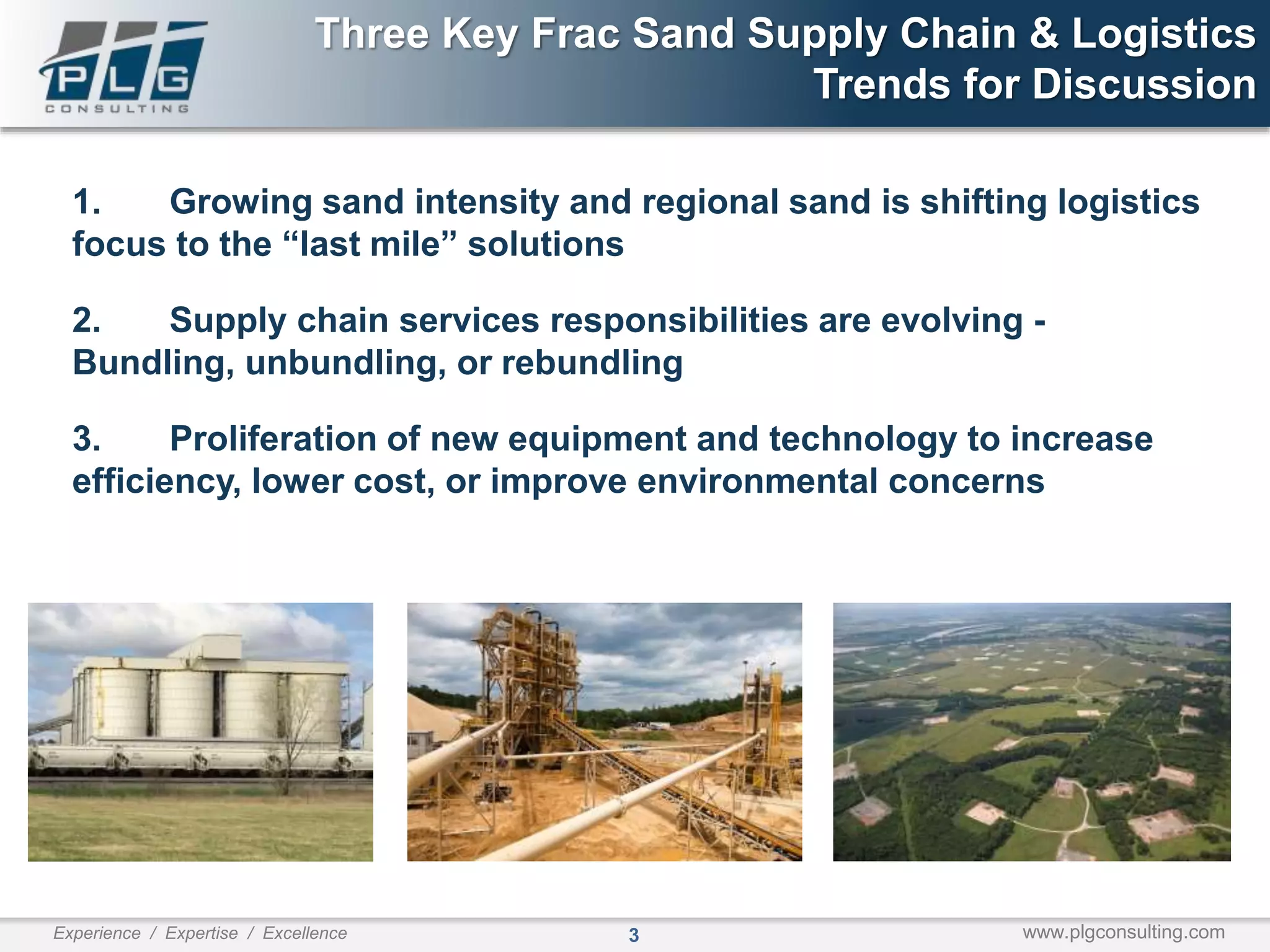 Evolving frac sand supply chain and logistics trends | PPT