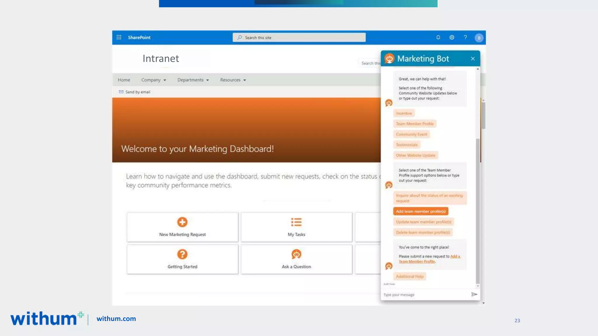 On-Demand Webinar: Evolving Intranet for Healthcare | PPT