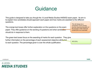 Evolving media annotated exemplar | PPTX