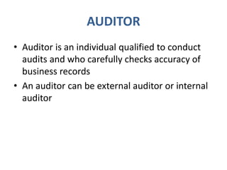 Auditor | PPTX