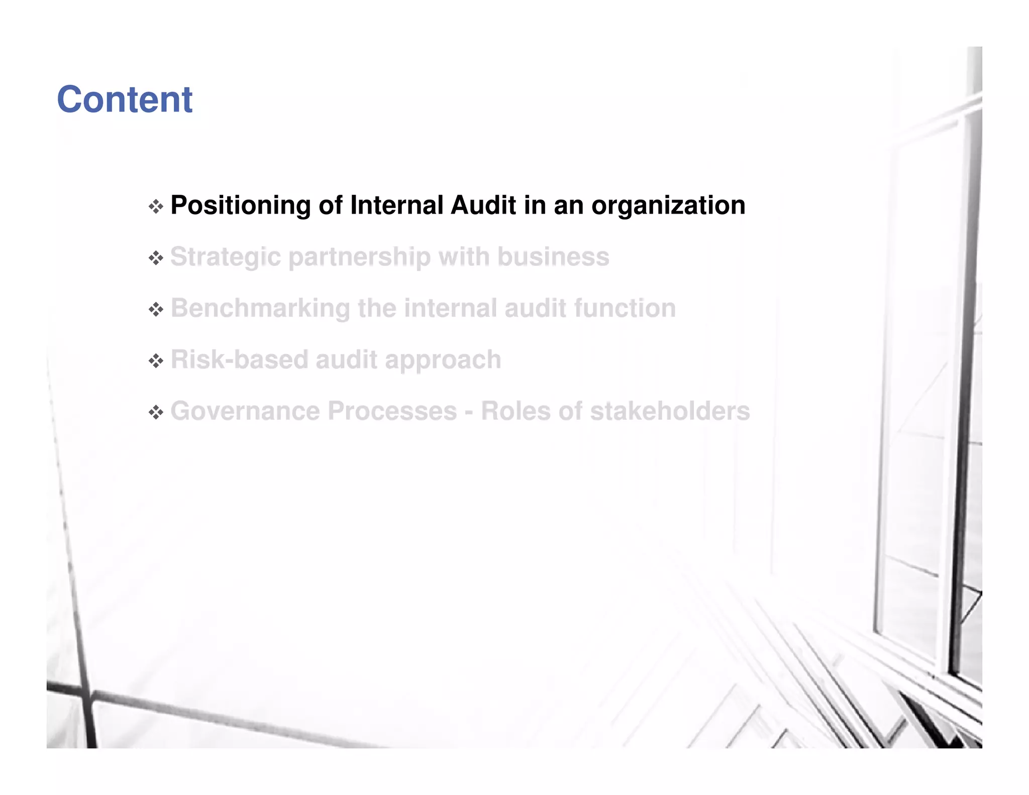 Evolving role of internal auditing function | PDF