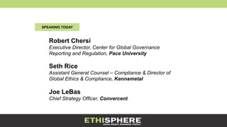 The Evolving Role of the Chief Compliance Officer | PDF