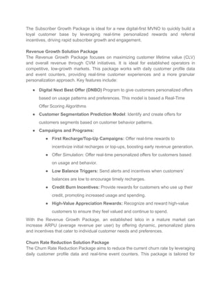 Evolving Systems Launches CVM Solutions with Advanced Analytic Models for Telecom Operators.pdf