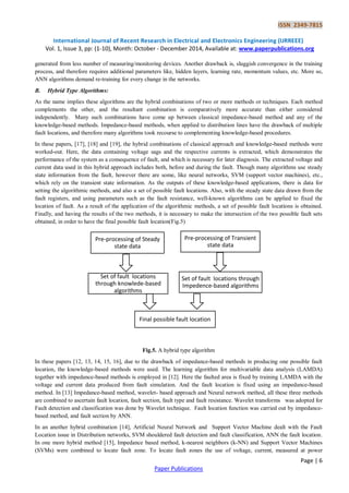 EVOLVING TRENDS FOR ENHANCING THE ACCURACY OF FAULT LOCATION IN POWER DISTRIBUTION NETWORKS | PDF