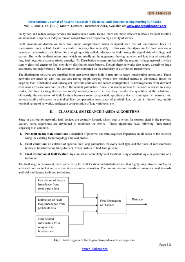 Evolving Trends For Enhancing The Accuracy Of Fault Location In Power