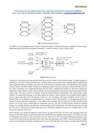 EVOLVING TRENDS FOR ENHANCING THE ACCURACY OF FAULT LOCATION IN POWER DISTRIBUTION NETWORKS | PDF