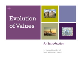 Evolution of Values | PPT