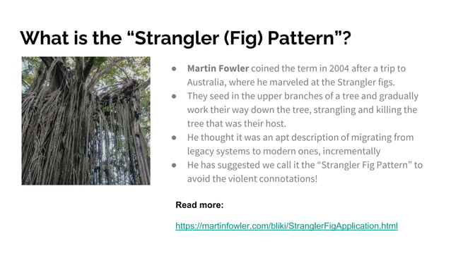 Evolving your api architecture with the strangler pattern | PPT