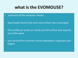 EvoMouse | PPTX