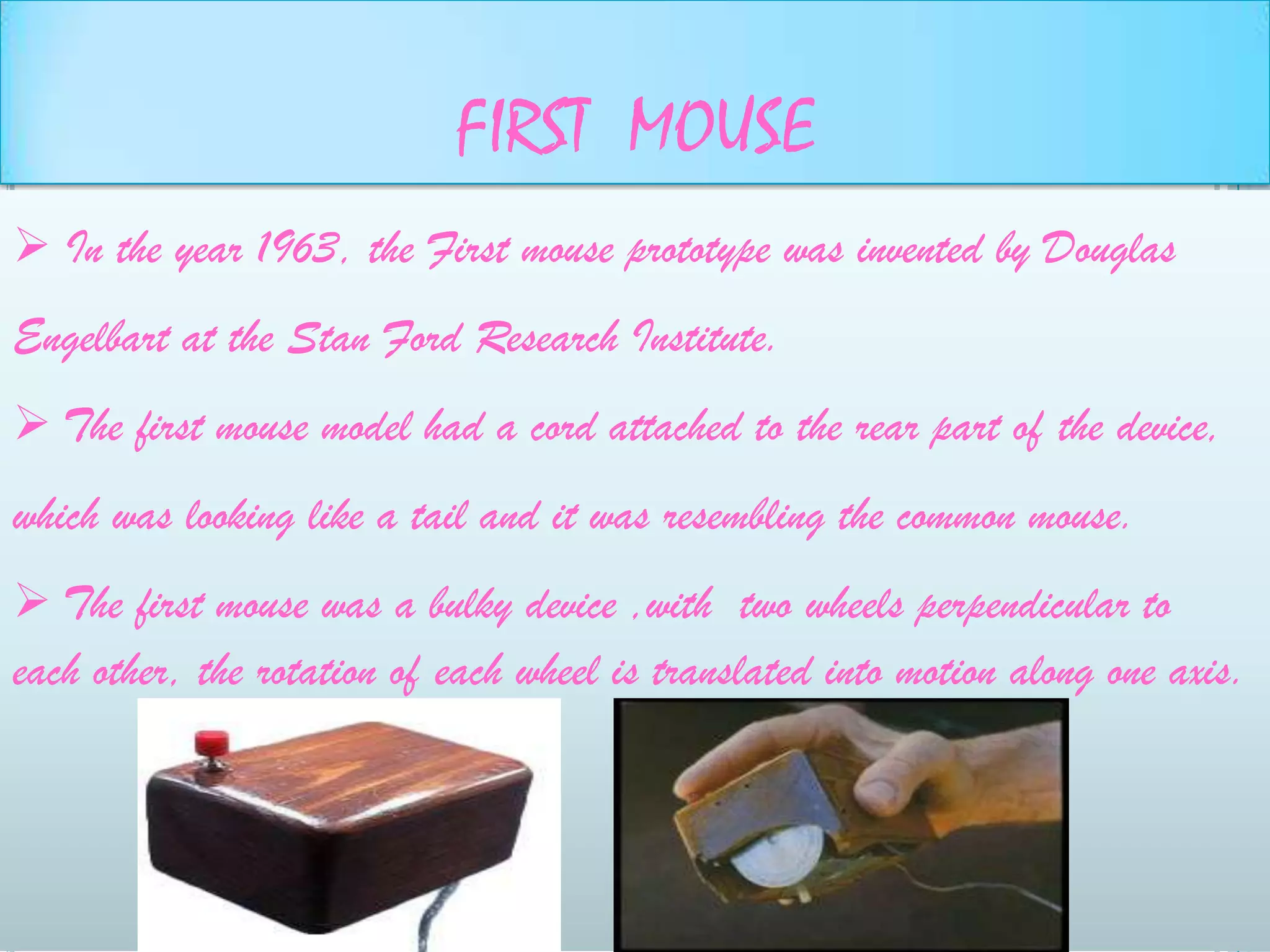 Evo mouse seminar | PPTX