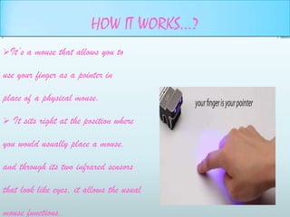 Evo mouse seminar | PPTX