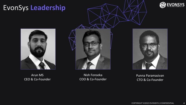 EvonSys | Evolution by Innovation | PPTX