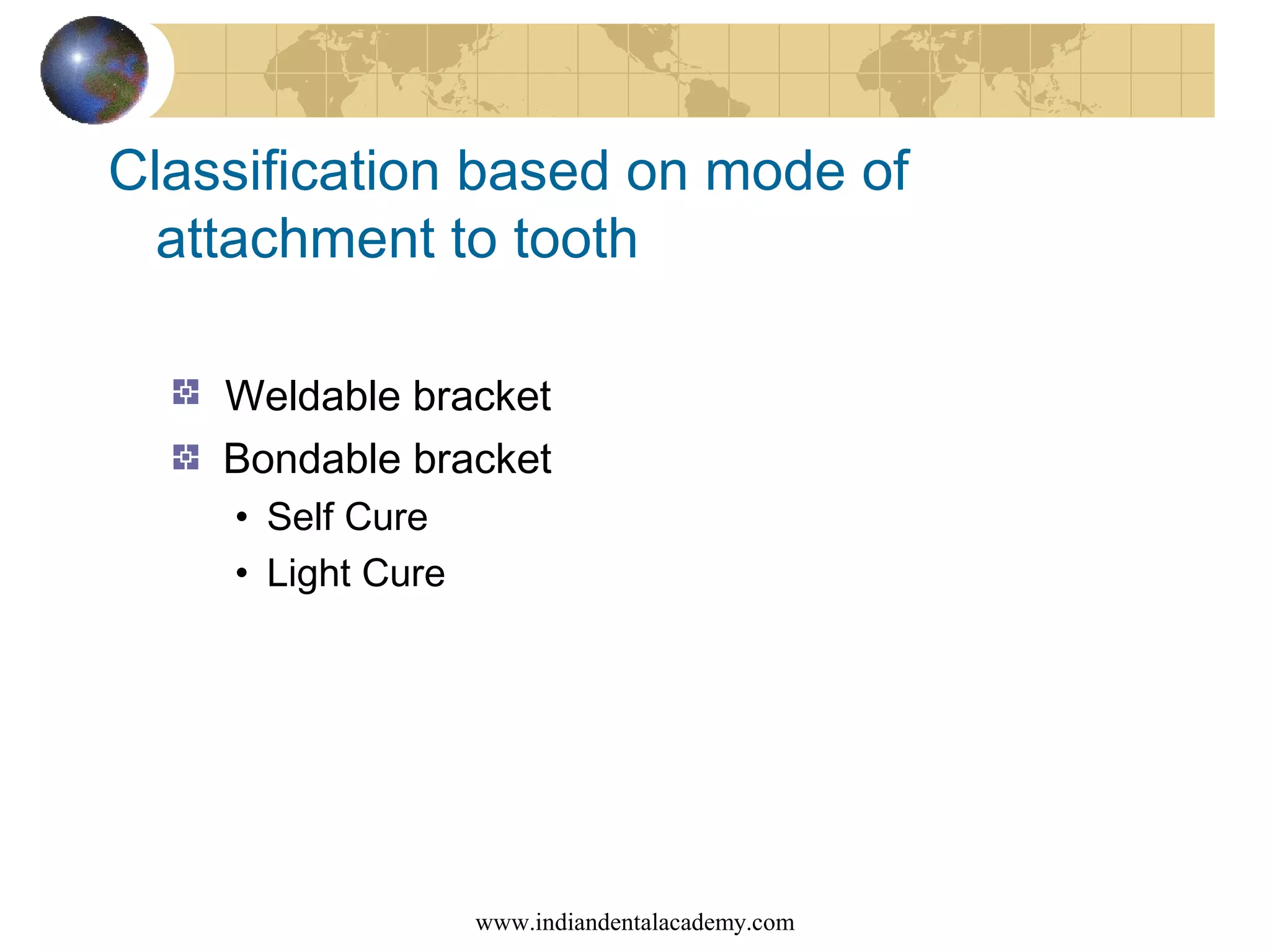 Evolution of orthodontic brackets | PPT